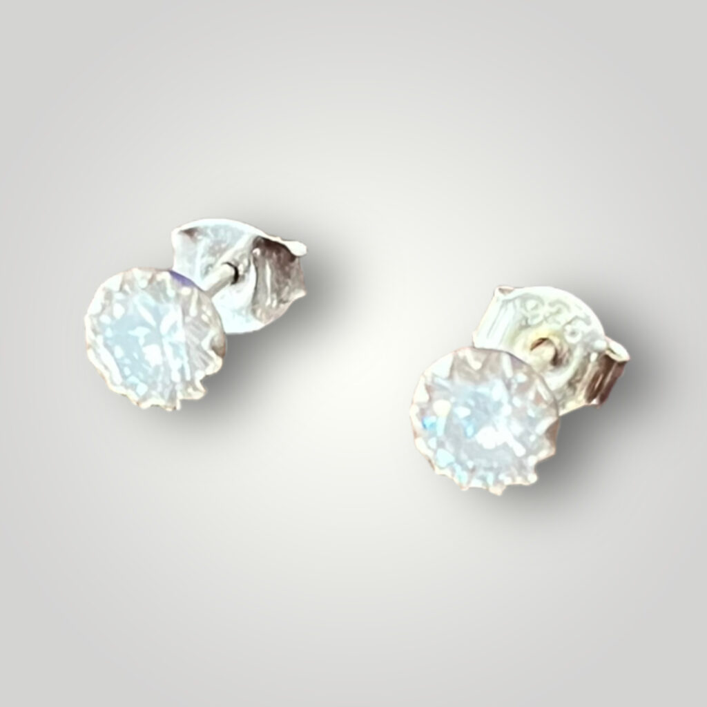 Aro Circón Blanco - Gracia Tienda